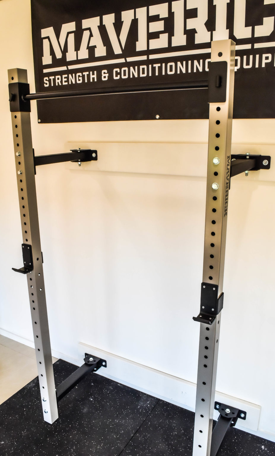 Folding Squat Rack - Maverick Strength and Conditioning