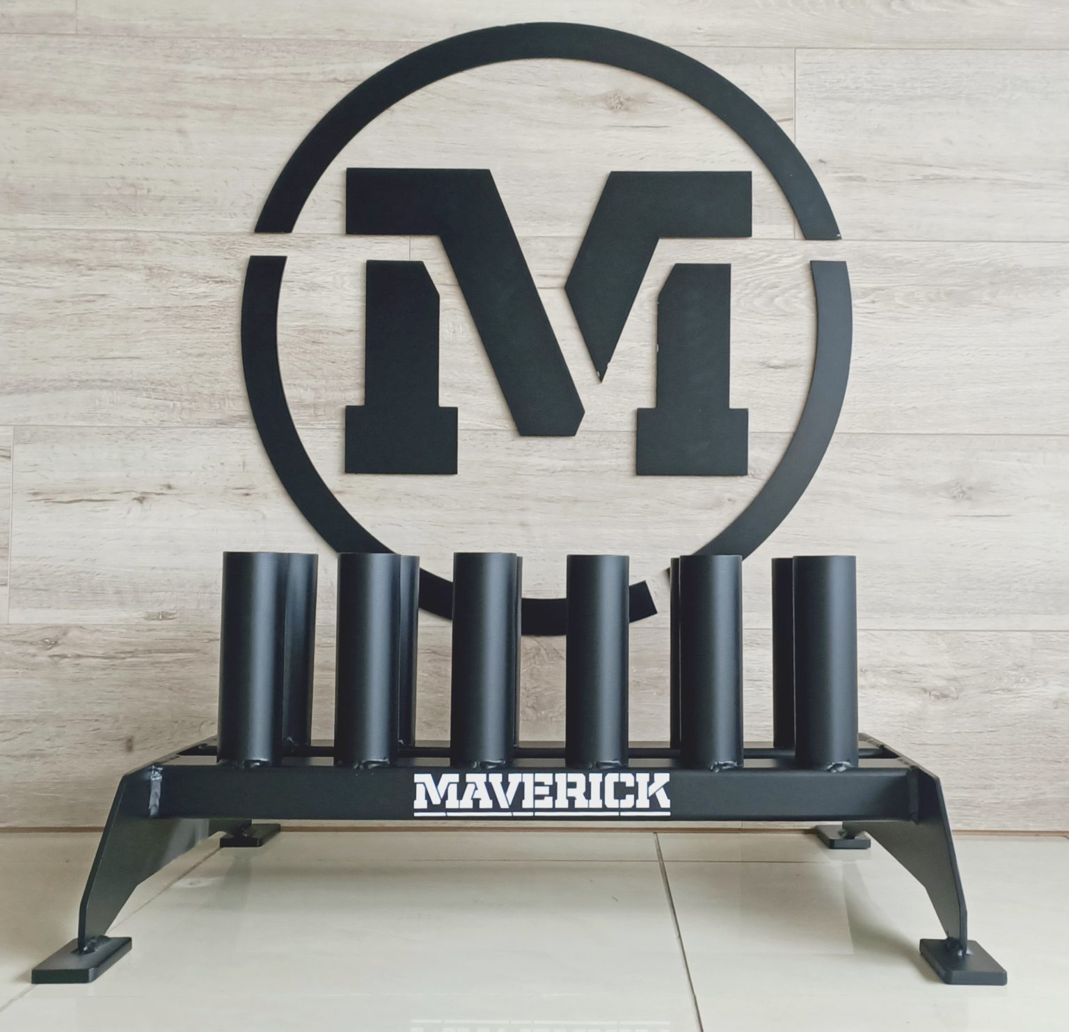 Vertical Barbell Storage - 12 Barbell - Maverick Strength and Conditioning