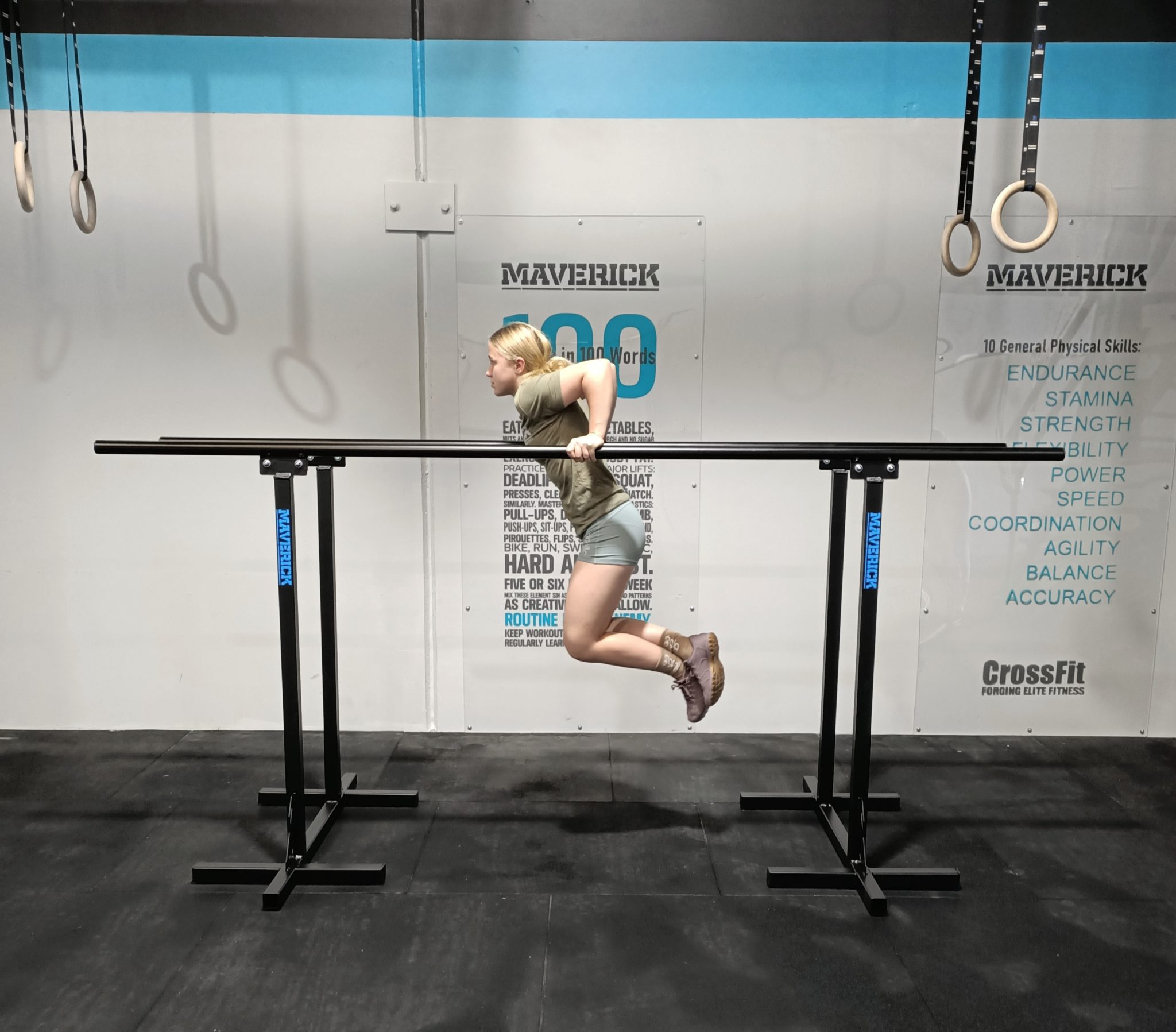 Parallel Bars Portable - Maverick Strength and Conditioning