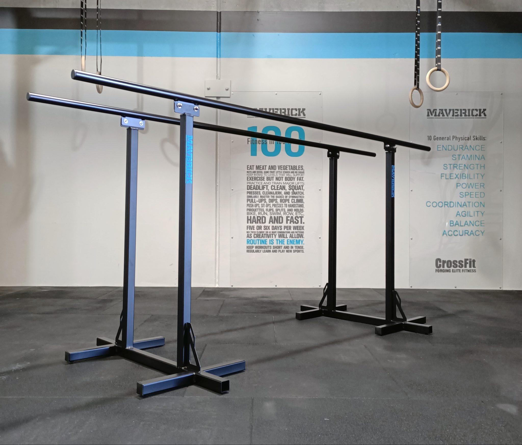 Parallel Bars Portable - Maverick Strength and Conditioning
