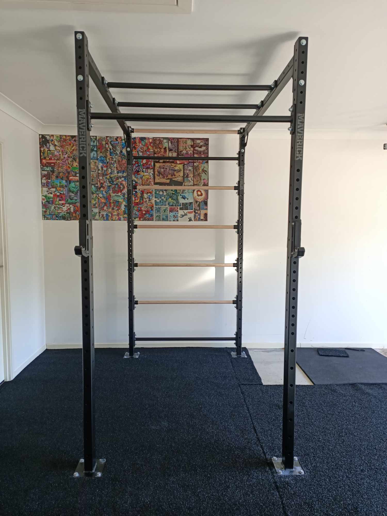 Stall Bar/Monkey Bar Rig - Maverick Strength and Conditioning